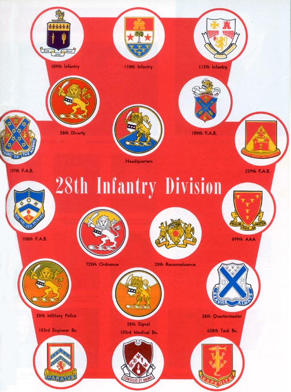 USAREUR DUIs - 28th Inf Div 1952